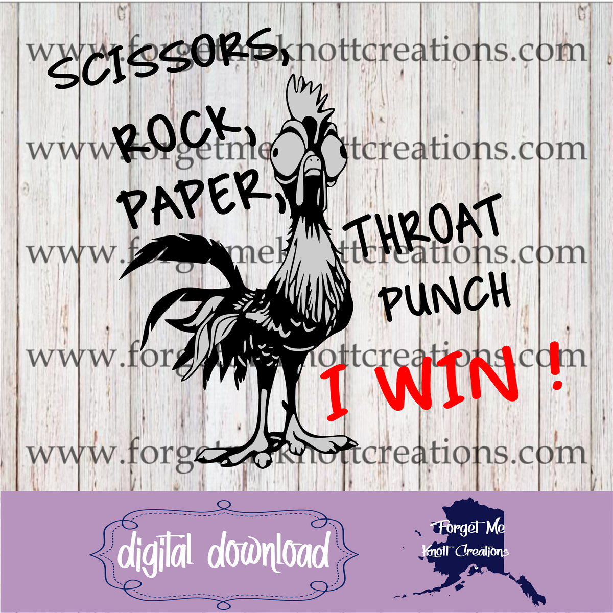 Scissors Rock Paper SVG File – Forget Me Knott Creations